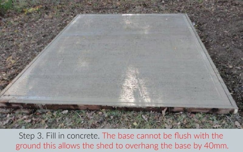Concrete Base & Access | Shanette Sheds: The Essential Foundation for ...